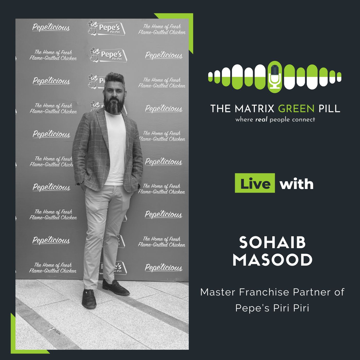 Sohaib Masood - The Matrix Green Pill Podcast