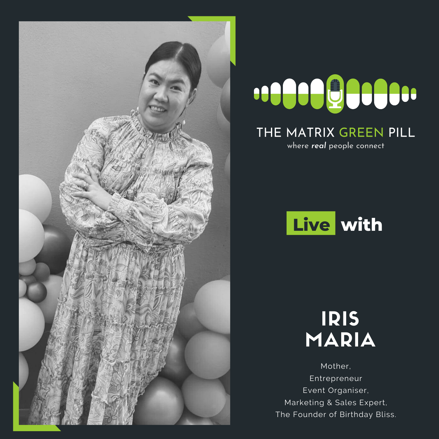 Iris Maria - The Matrix Green Pill Podcast