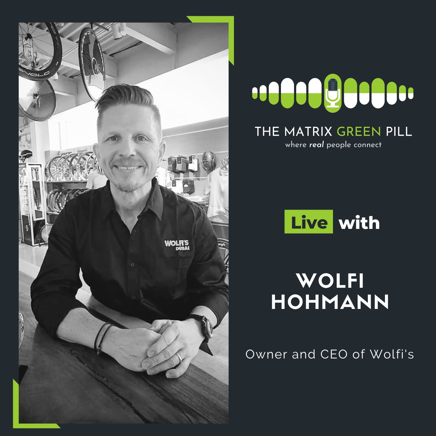 Wolfi Hohmann - The Matrix Green Pill Podcast