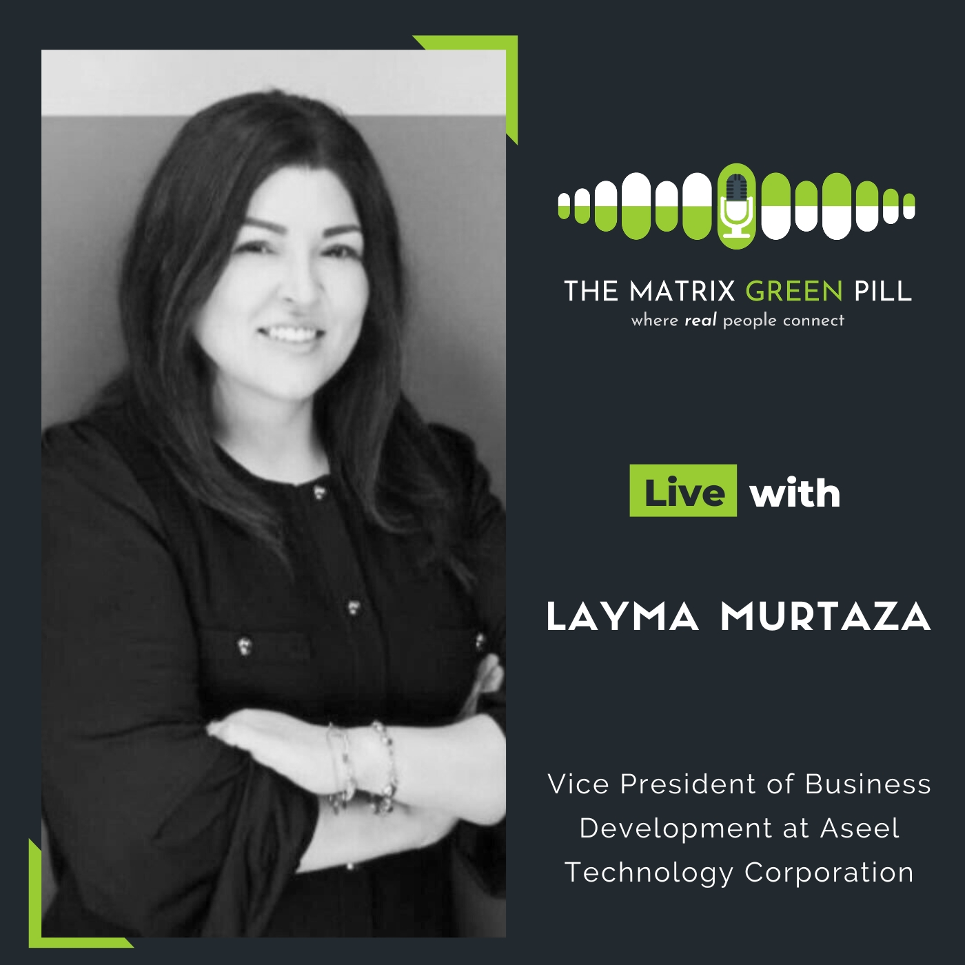 Layma Murtaza - The Matrix Green Pill Podcast